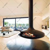 China Roof Mounted Wood Burning Fire Pits Suspended Fireplace Cocoon Hanging Fireplace for sale