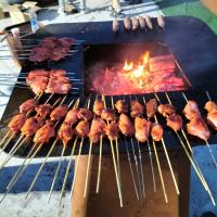 China Corten Steel Fire Pit BBQ Fiq Xl Outdoor Corten Steel BBQ Grill for sale