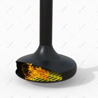 China Suspended Freestanding Wood Burning Fire Pits Hanging for sale