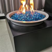 China Outdoor Corten Steel Firepit Propane Fire Pit Set Burner Natrual Gas Firepit for sale