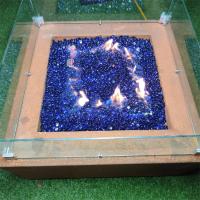 China Corten Steel Bbq Fire Pit Wood Storage Corten Smokeless Firepit for sale