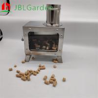 China Portable Patio Heater Foldable Operate BBQ Wood Pellet Firepit Stainless Steel for sale