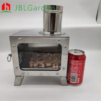 China Outdoor Patio Heater Wood Pellet Firepit Cold Rolled Steel Freestanding for sale