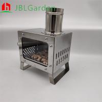 China Outdoor Patio Heater Wood Pellet Firepit Cold Rolled Steel Freestanding for sale