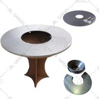 China Rusty Surface Corten Steel BBQ Grill Outdoor Heavy Duty for sale