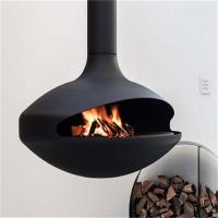 China Wood Burning Chimineas Steel  Outdoor Firepits Bowl Spark Screen Modern Firepits for sale