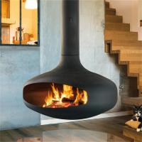 China Wood Burning Chimineas Steel  Outdoor Firepits Bowl Spark Screen Modern Firepits for sale