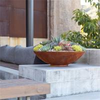China Bbq Outdoor Wood Burning Brazier Fire Pit Corten Steel for sale