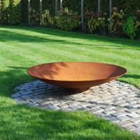 China Bbq Outdoor Wood Burning Brazier Fire Pit Corten Steel for sale