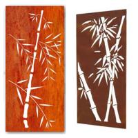 China Wall Art Metal Outdoor Privacy Screen Panels Garden Decorative for sale