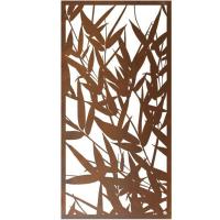 China Wall Art Metal Outdoor Privacy Screen Panels Garden Decorative for sale