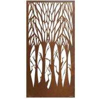 China Wall Art Metal Outdoor Privacy Screen Panels Garden Decorative for sale