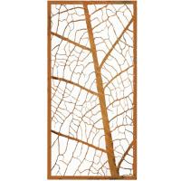 China Wall Art Metal Outdoor Privacy Screen Panels Garden Decorative for sale