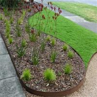 China Corten Steel Rust Metal Garden Edging Decorative for sale