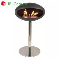 China Ethanol Firechimney Bioethanol Hanging Fireplace Indoor Round Standing for sale