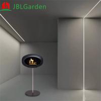China Ethanol Firechimney Bioethanol Hanging Fireplace Indoor Round Standing for sale