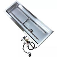 China Stainless Steel Fire Pit Burner Natural Gas Outdoor Indoor for sale