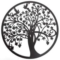 China Metal Wall Art Tree Decorations For Living Room Kitchen Bedroom for sale