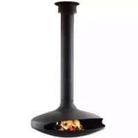 China Diameter 600mm Wood Burning Fire Pits Indoor Decor Hanging Wood Fireplace for sale