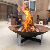 China Customized 800mm 1000mm  Steel Fire Pits Outdoor Brazier Fire Pit for sale