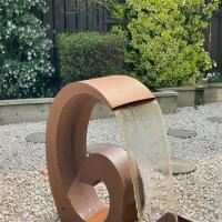 China Home Decoration Corten Steel Waterfall Fountain*1800mm Customized for sale