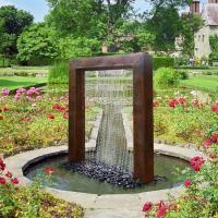 China Home Decoration Corten Steel Waterfall Fountain*1800mm Customized for sale