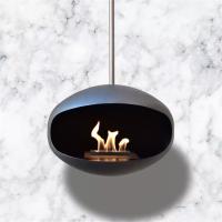 China Modern Indoor Suspended Ethanol Fireplace Diameter 600mm 1000mm for sale