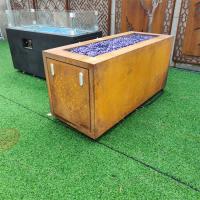 China 1200*500*600mm Natural Gas Fire Pit Outdoor Propane Fire Pit wear resistance for sale