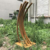 China Contemporary Corten Steel Sculpture Art Tree 200mm - 3500mm Easy To Clean for sale