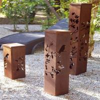 China Outdoor Waterproofing Corten Steel Garden Lights  10W 12W For Lawn for sale