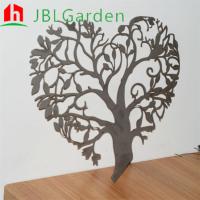 China 160cm  Huge Abstract Corten Steel Tree Sculpture Garden Decoration for sale