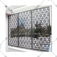 China 900*1800mm Corten Steel Fence Panels Weathering Steel Garden Screen ISO9001 for sale