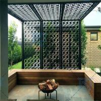 China 900*1800mm Corten Steel Fence Panels Weathering Steel Garden Screen ISO9001 for sale