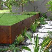 China Anti Corrosion 1.6mm  Corten Steel Border Edging Rusty Metal Landscape Edging for sale