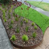 China Anti Corrosion 1.6mm  Corten Steel Border Edging Rusty Metal Landscape Edging for sale