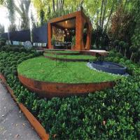 China Anti Corrosion 1.6mm  Corten Steel Border Edging Rusty Metal Landscape Edging for sale