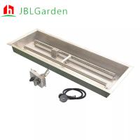China Patio Outdoor Natural Gas Fire Pit Pan 910mm*300mm Non Rusting for sale