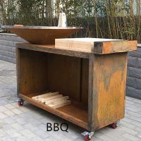 China ISO9001 Assembled Outdoor Garden Charcoal Barbecue Grills Heavy Duty for sale