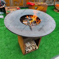 China Customization Outdoor Cooking Steel  Bbq Grill Corten Steel Fire Bowl 1000mm for sale