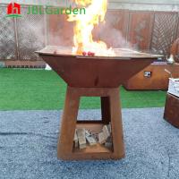 China ISO9001 D1000mm Commercial Charcoal Bbq Grill Smoker Customized for sale