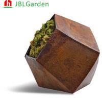 China 1500*500*600mm Flower Pot Outdoor Garden Metal Ornaments Corten Steel Rectangular Planter pots for sale