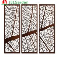 China 2mm Thick Laser Cut Metal Privacy Panels Freestanding Portable for sale