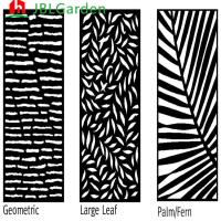 China 2mm Thick Laser Cut Metal Privacy Panels Freestanding Portable for sale