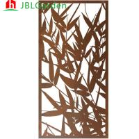 China 2mm Thick Laser Cut Metal Privacy Panels Freestanding Portable for sale