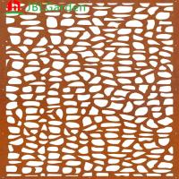 China 900*1800mm Outdoor Metal Privacy Screens Decorative Garden Screen rustproof for sale