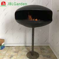 China High End Cocoon Hanging Suspended Ethanol Fireplace Roof Mounted for sale