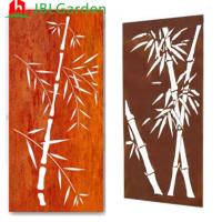 China 900*1800mm Corten Decorative Panels Outdoor Laser Cut Metal Privacy Screen ISO9001 for sale