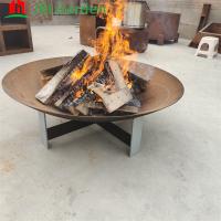 China Weathering Proof  Backyard BBQ Fire Pit Outdoor Steel Campfire  2mm 3mm for sale