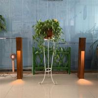 China Outdoor Waterproofing Corten Bollard Light Modern Lawn Light  12Watt Garden Lights for sale