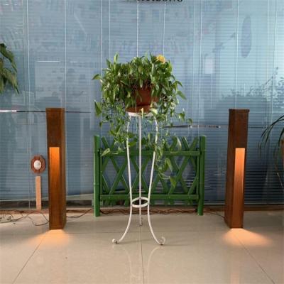 China Outdoor Waterproofing Corten Bollard Light Modern Lawn Light  12Watt Garden Lights for sale